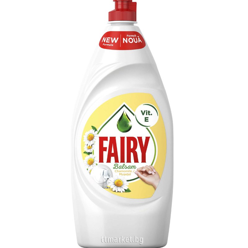 Fairy Balsam Веро за съдове - балсам с добавен витамин Е и екстракт от ...